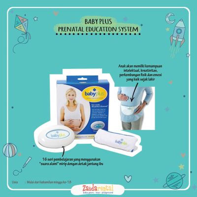 Sewa BABY PLUS - BABY PLUS PRENATAL EDUCATION SYSTEM | Zaida Rental