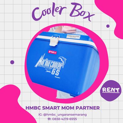 Sewa Marina - Cooler Box Marina 6S + Ice Box/ Gel | HMBC_Smart Mom Partner