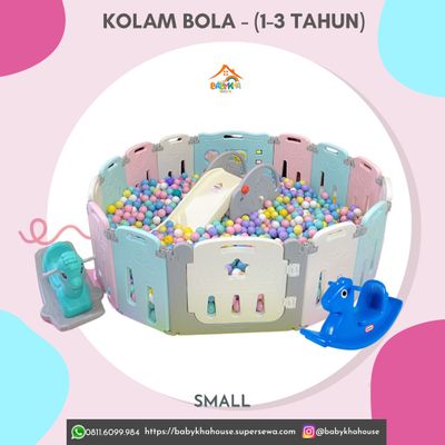 Sewa Paket Playground - Kolam Bola Mini | Baby Kha House