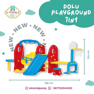 Sewa Dolu - Playground 7 in 1 | El Rental Pump Bandung