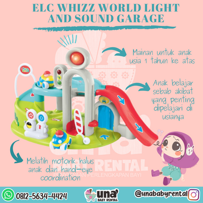Sewa ELC - Whizz World Light and Sound Garage | UNABABYRENTAL